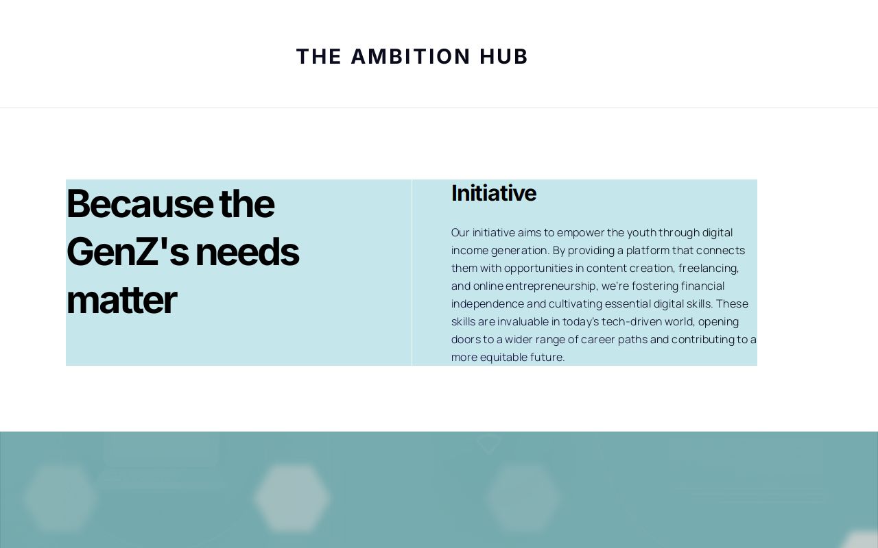 The Ambition Hub
